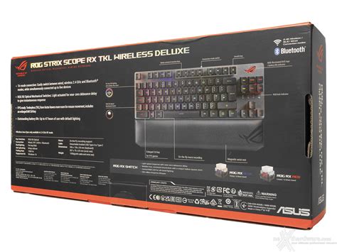 Asus Rog Strix Scope Rx Tkl Wireless Deluxe Packaging Bundle Recensione