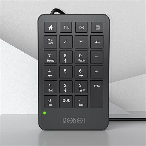 Jual ROBOT RK Wired Numeric Keypad Black RK Keyboard Numeric Robot Di Lapak BHARATA