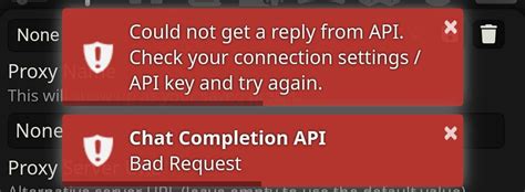 Chat Completion Api Bad Request Help R Sillytavernai