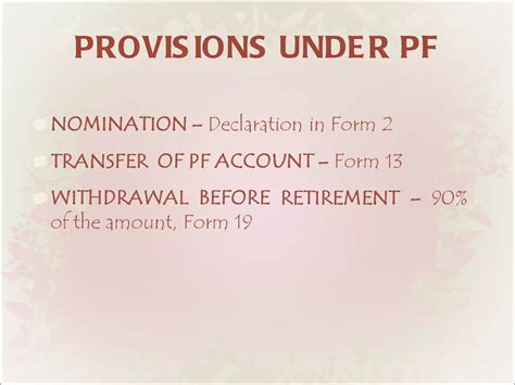 Employee Compensation Under Esi And Pf Ppt