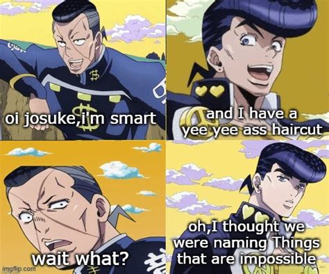 Yo Josuke You Didnt Need To Go That Far Shitpostcrusaders