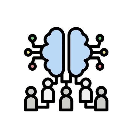 Brain Network Icon 51851658 Vector Art At Vecteezy