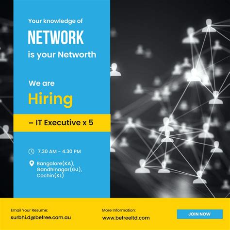 Surbhi Dongare On Linkedin Wearehiring Hiring Itexecutive Itexperts It Itnetworking