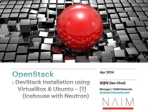 PDF OpenStack DevStack Installation Using VirtualBox Ubuntu