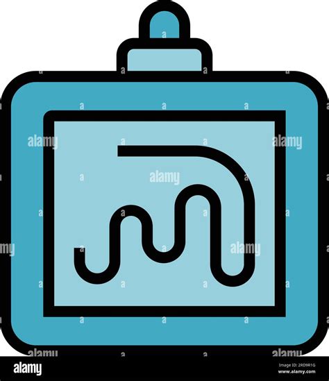 Handwriting Recognition Icon Outline Vector Id Fingerprint Signature