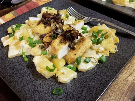 Seared Squid Steak Left Over Ranch