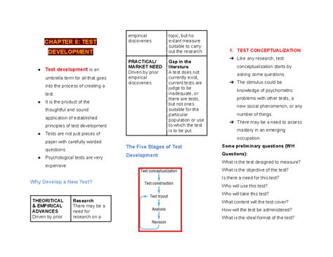 Chapter 8 Test Development Chapter 8 Test Development Test