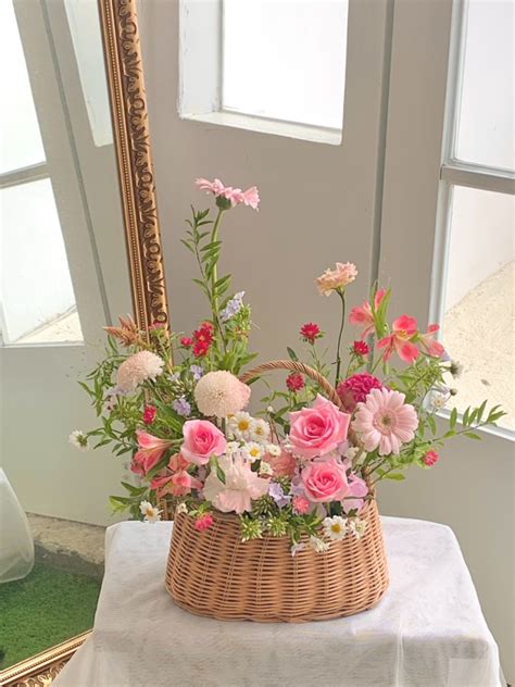 창원 꽃집 가음정 플라워리미 꽃바구니 네이버 블로그