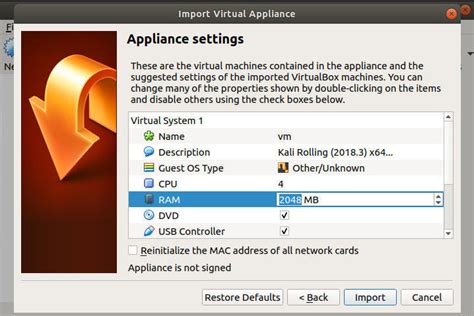 How To Importexport Ova Files In Virtualbox