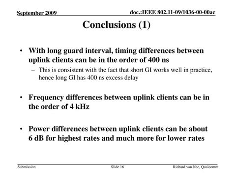 ppt uplink mu mimo sensitivity to power differences and