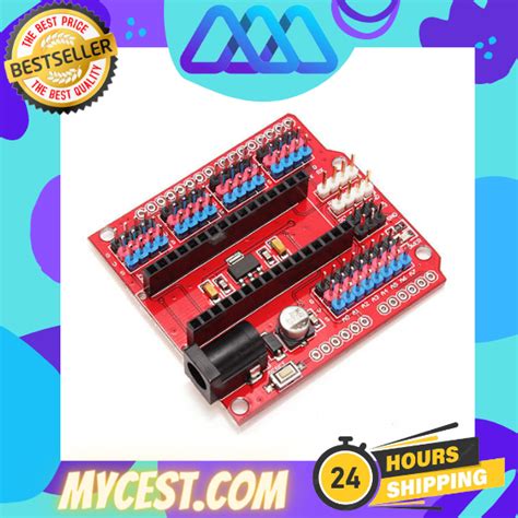 Arduino Nano Base V3 Prototype Shield Io Extension Board Expansion Module Shopee Malaysia