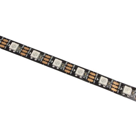 dfrobot led strip rgb 1 20 diodes ws2812 black kamami on line store