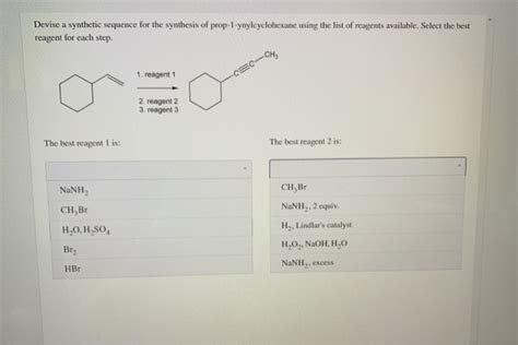 solved devise a synthetic sequence for the synthesis of