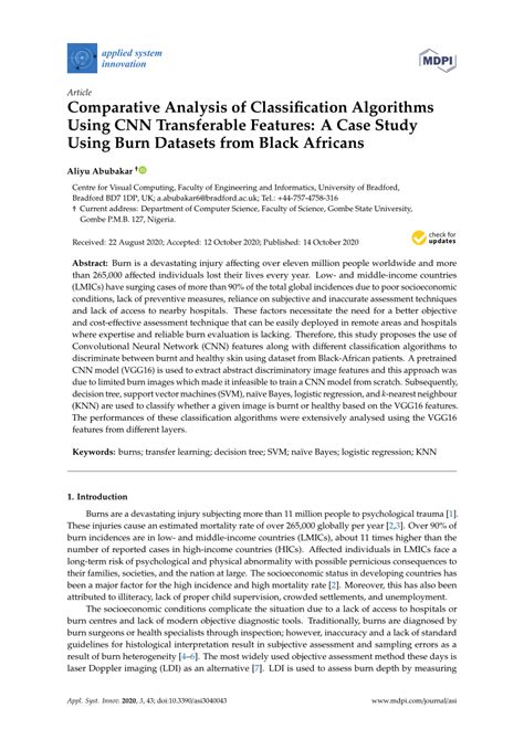 Pdf Comparative Analysis Of Classification Algorithms Using Cnn