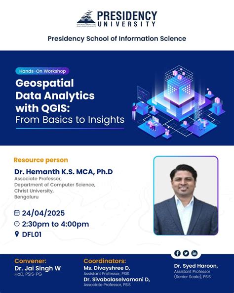 Geospatialanalytics Qgis Datascience Gis Spatialdata Workshopexperience Education