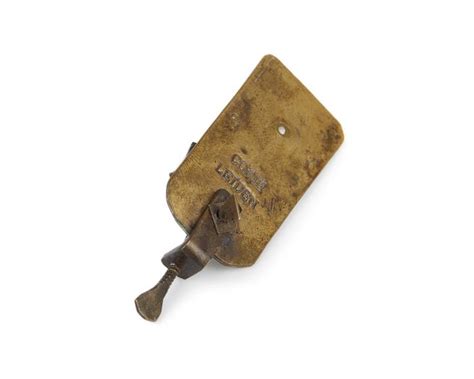 Model Of Leeuwenhoeks Microscope Science Museum Group Collection