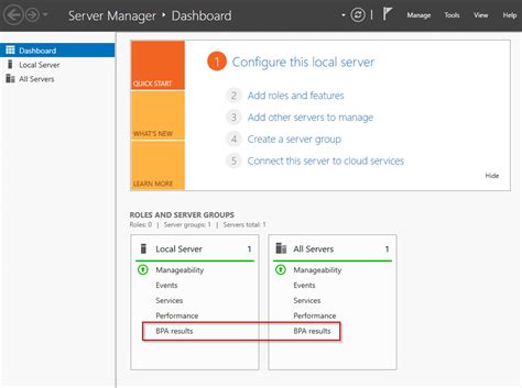 Best Practices Analyzer For Hyper V