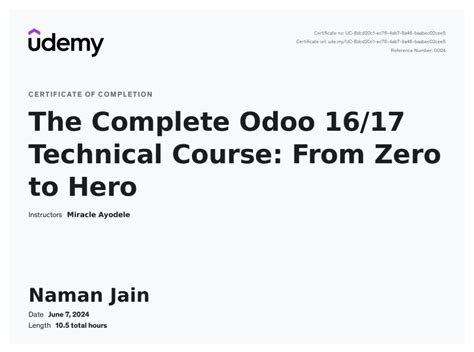 Naman Jain On Linkedin Odoo Udemy Professionalgrowth Newskills