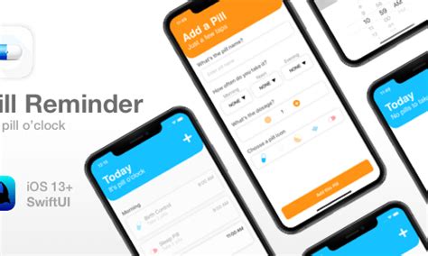 Pill Reminder Full Ios App Swiftui And Xcode By Apps4world Codecanyon