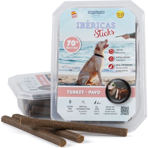 Лакомства за кучета Mediterranean Ibericas Sticks Пуешко 350 гр Emag Bg