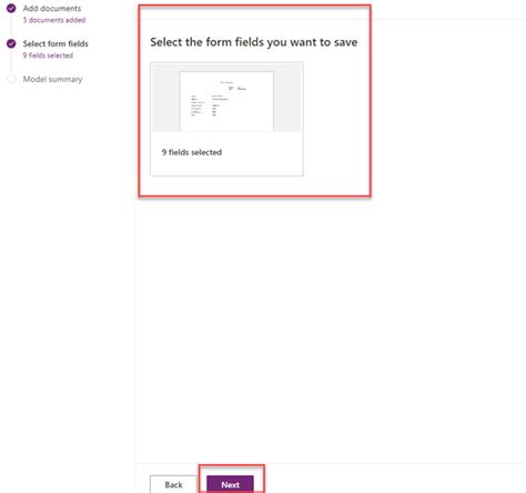 train and publish form processing ai model power platform ai builder
