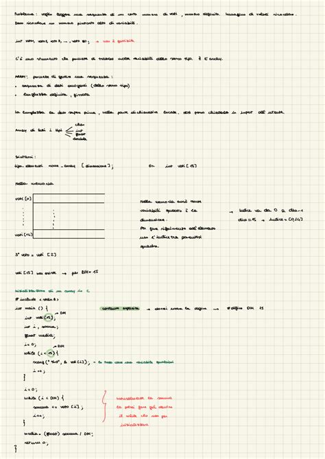 Array Stringhe E Matrici Docsity