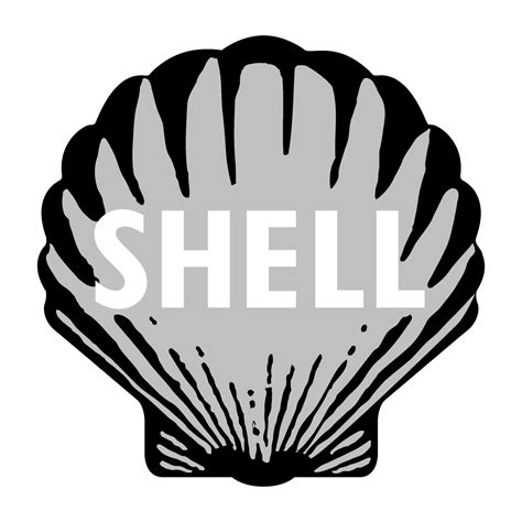 Shell Logo Black And White 5 Brands Logos