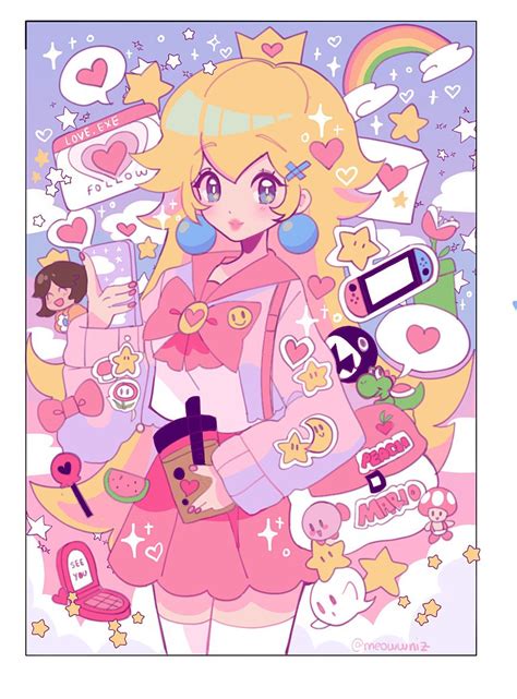 Kirby Princess Peach Princess Daisy Boo Yoshi And More Mario
