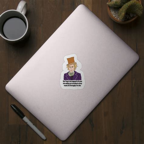 Gene Wilder Willy Wonka Fan Art Willy Wonka Gene Wilder Sticker