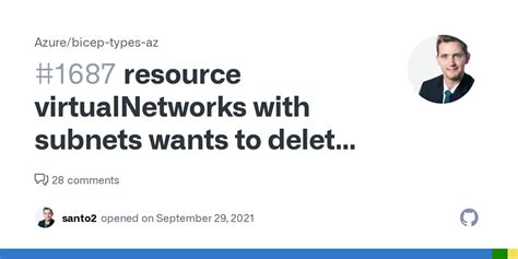 Resource Virtualnetworks With Subnets Wants To Delete The Existing