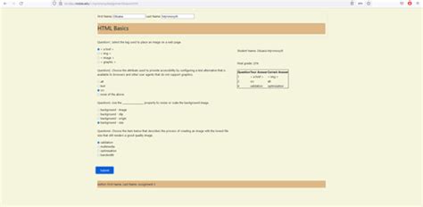 Solved Project Develop Online E Learning Assessment Chegg