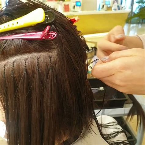 전통땋기붙임머리 노팁붙임머리펌 Youtube