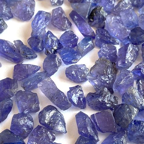 Raw Tanzanite 50 500cts Natural Crystal Tanzanite Rough Stone