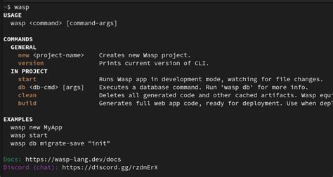 Wasp 用于开发没有样板的全栈 Javascript Web 应用程序的语言 rAc React
