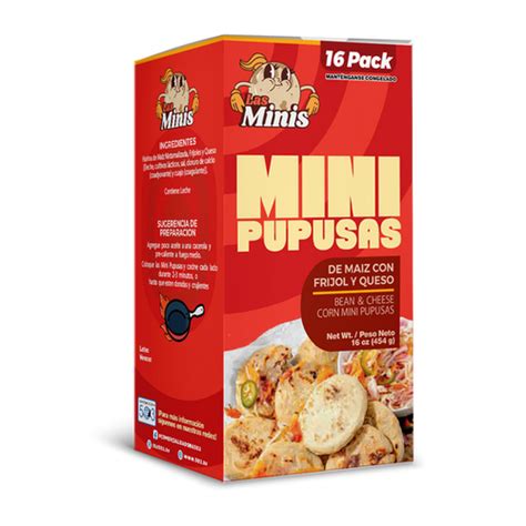 Mini Pupusas De Maíz Congeladas 503