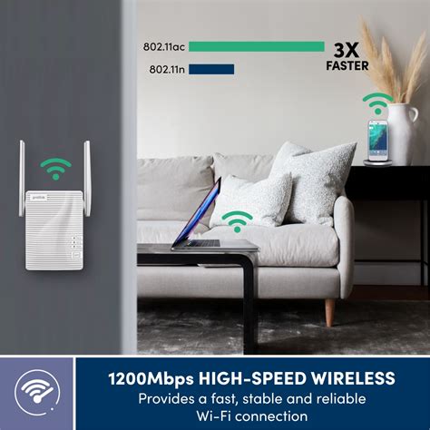 Bestseller Prolink AC Dual Band Wi Fi Extender Wifi Router Repeater Range Extender And