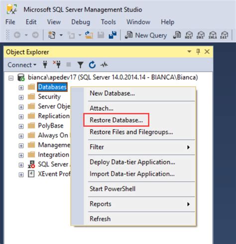 Install Calibration Control Database On Sql Server Calibration Control