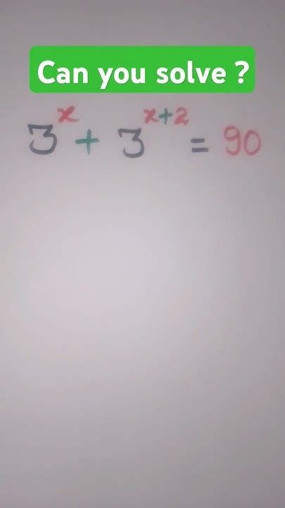 Solve The Exponent Problem 👍👍and Dont Forget To Subscribe🤪🤪