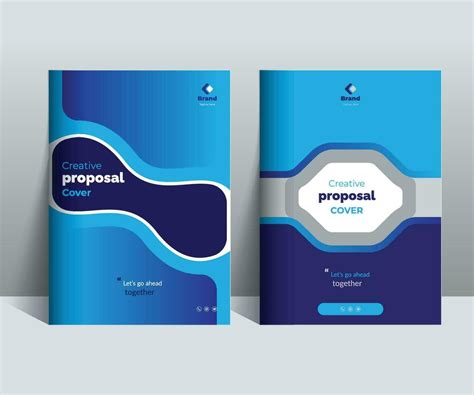 Creative Proposal Cover Design Template Adept For Multipurpose Projects