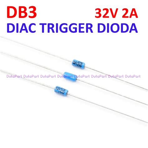 100 PCS DB3 Diac Trigger Dioda 32V 2 0A Diode DB 3 DB 3 Lazada Indonesia