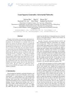 Least Squares Generative Adversarial Networks Least Squares Generative Adversarial Networks