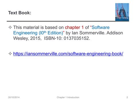 Software Engineering Ch1 Introduction Pptx