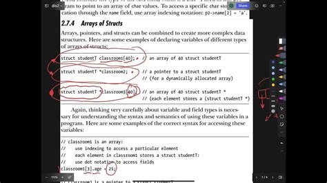 Systems Programming Video 17 C Structs In More Depth Youtube