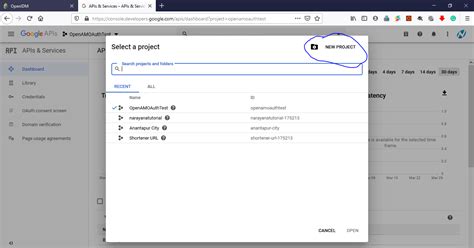 Console Google Developer Create New Project Narayana Tutorial