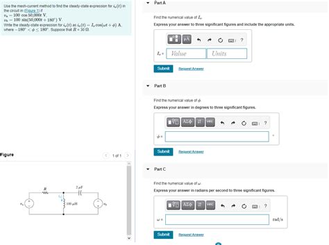 Solved Part A Use The Mesh Current Method To Find The Chegg