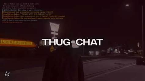 QB ESX Thug Chat FiveM Chat Theme Tebex
