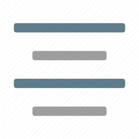 Align Center Content Editor Paragraph Style Text Icon