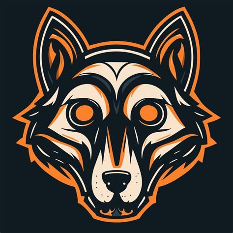 Premium Vector Vintage Wolf Skull Vector Set