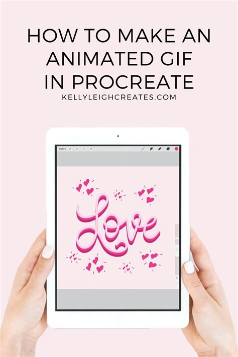 How To Create An Animated  In Procreate Kelly Leigh Creates