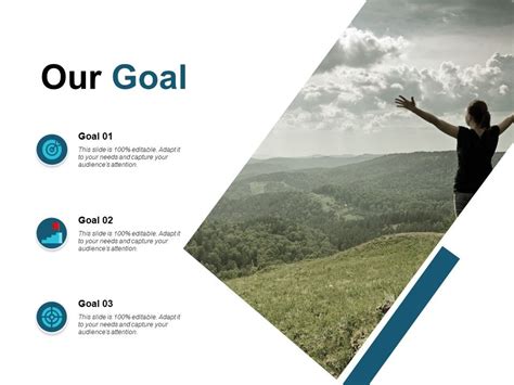 Our Goal Arrows Manageemnt Ppt PowerPoint Presentation Professional Show
